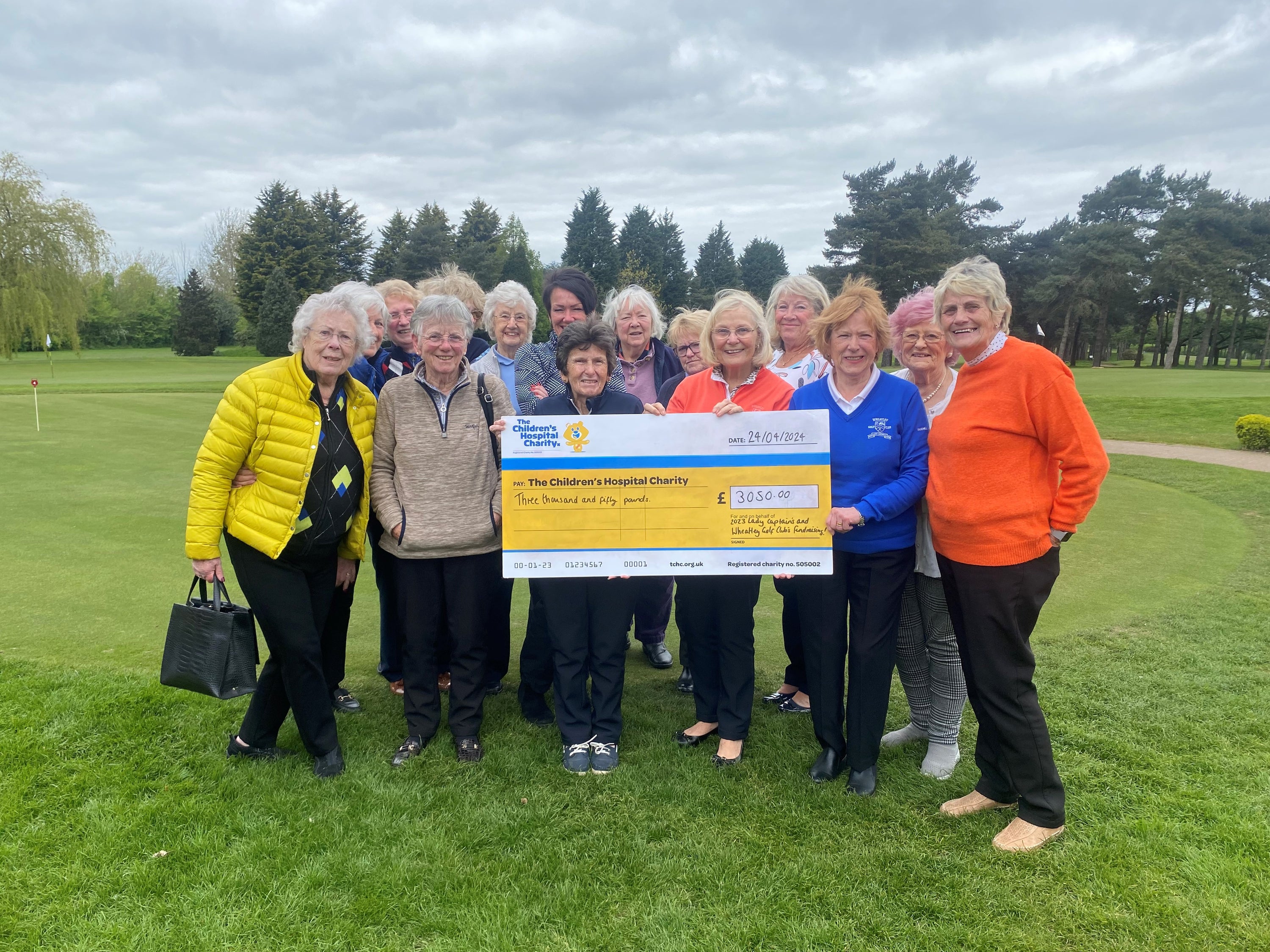 The Children's Hospital Charity | £3,050 Raised – Wheatleygolfclub